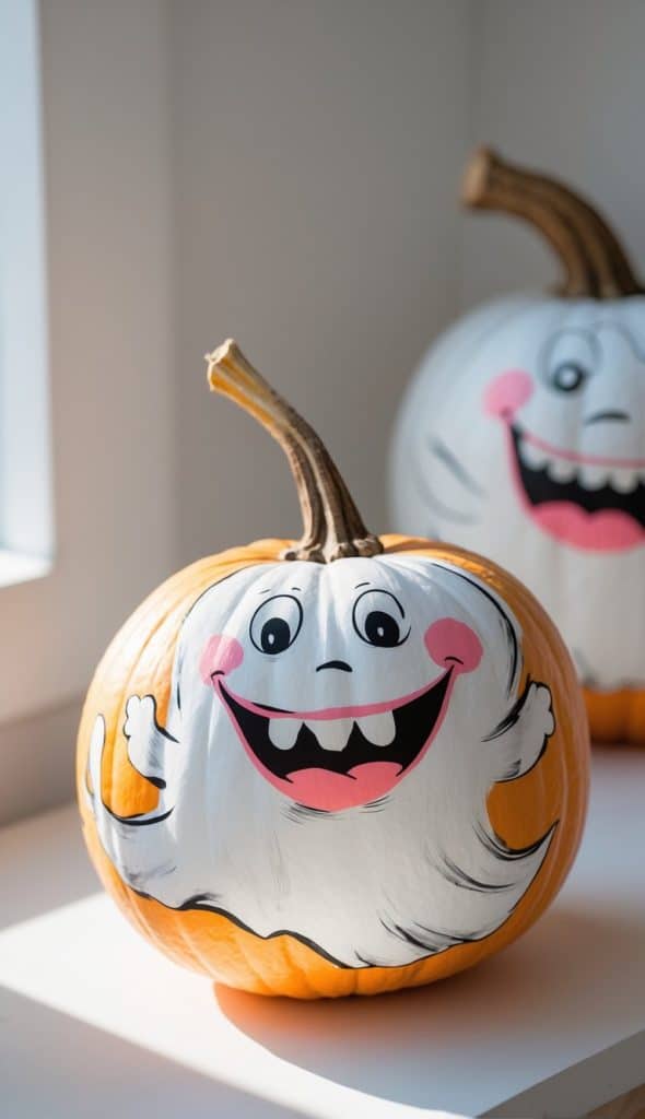 18 Funny Painted Pumpkin Ideas for a Laugh-Filled Halloween - Living ...