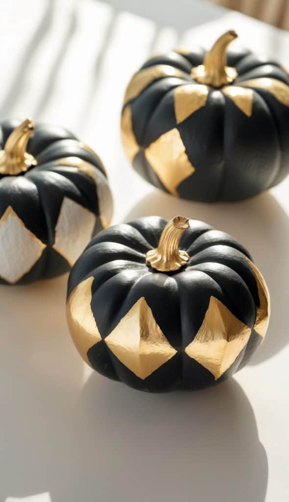 20 Gold Painted Pumpkin Ideas To Glam Up Your Fall Decor - Living Tickled
