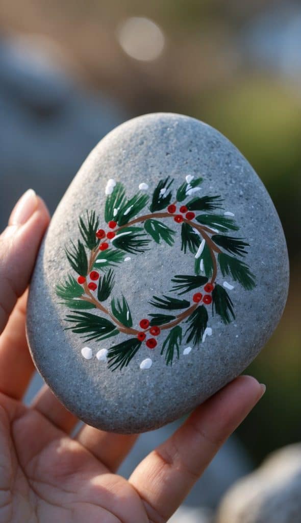 29 Winter Painted Rock Ideas That Add Cheer to Cold Days