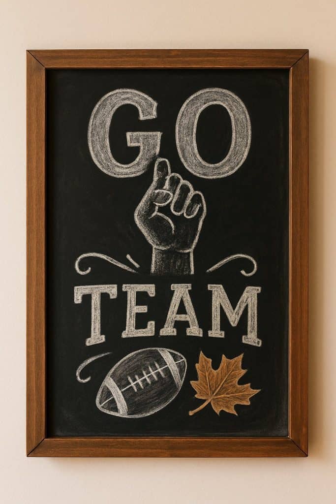 16 September Chalkboard Art Ideas for Welcoming Autumn Creativity