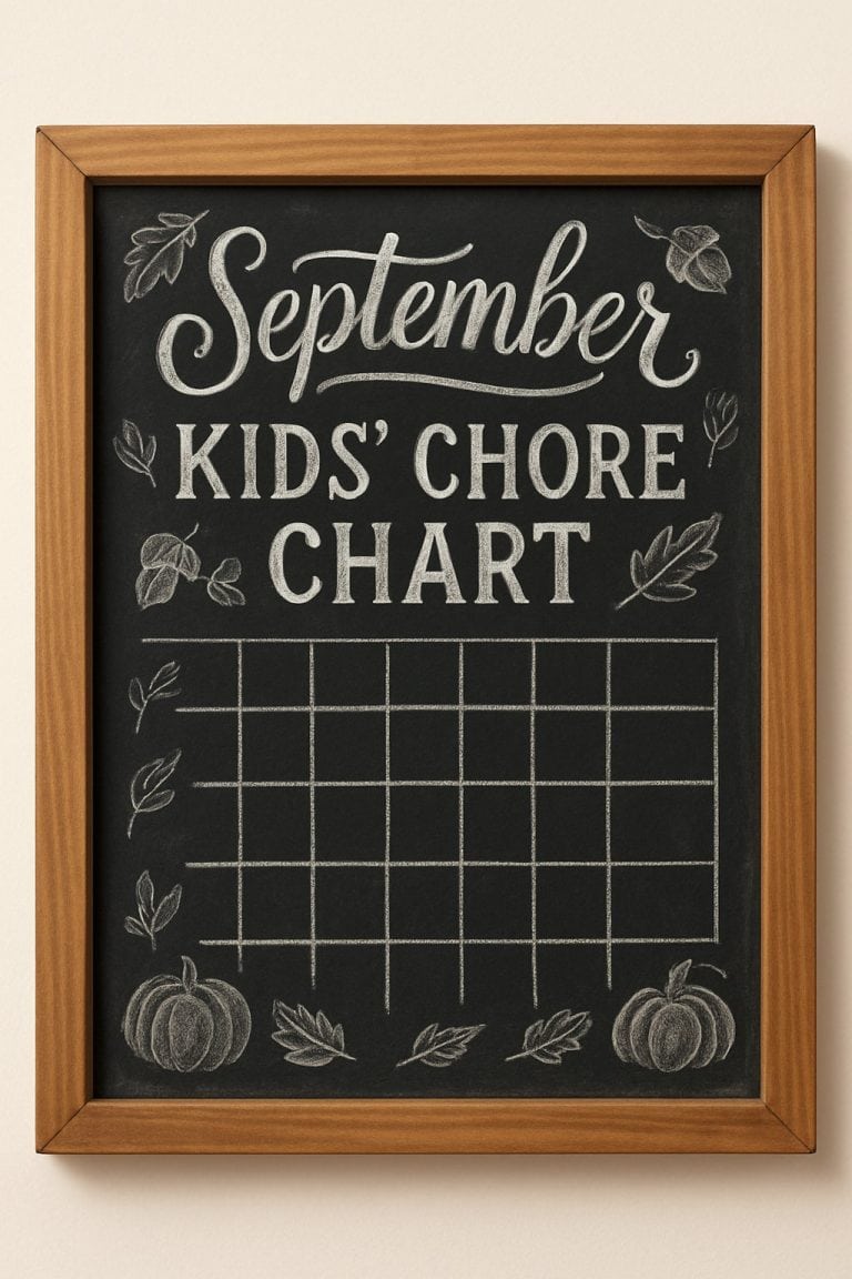 16 September Chalkboard Art Ideas for Welcoming Autumn Creativity