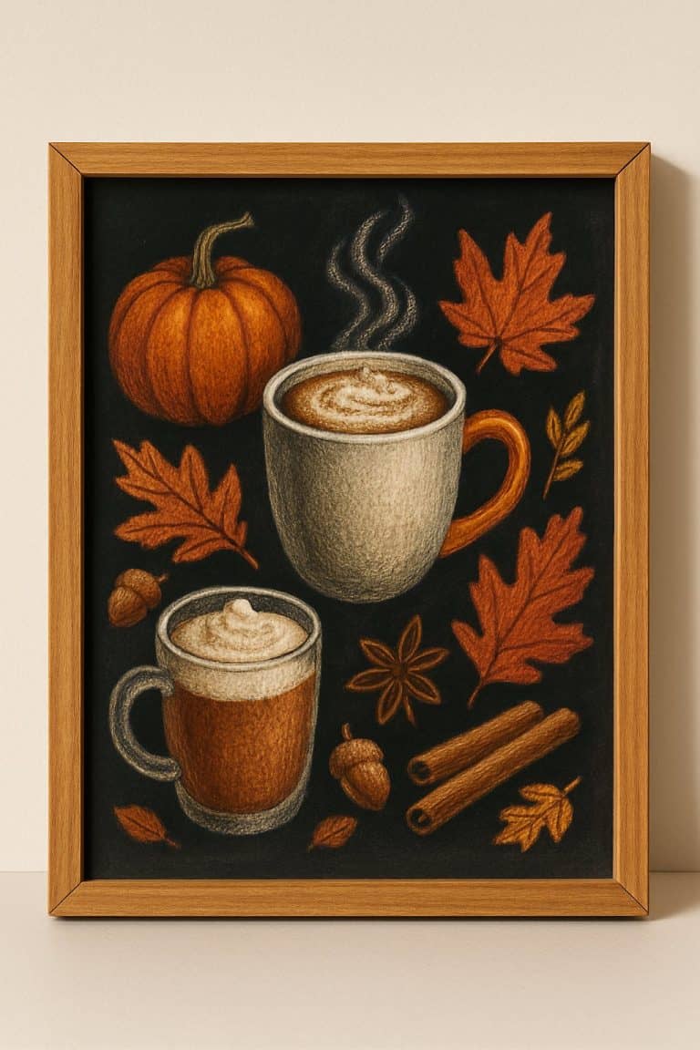 16 September Chalkboard Art Ideas for Welcoming Autumn Creativity