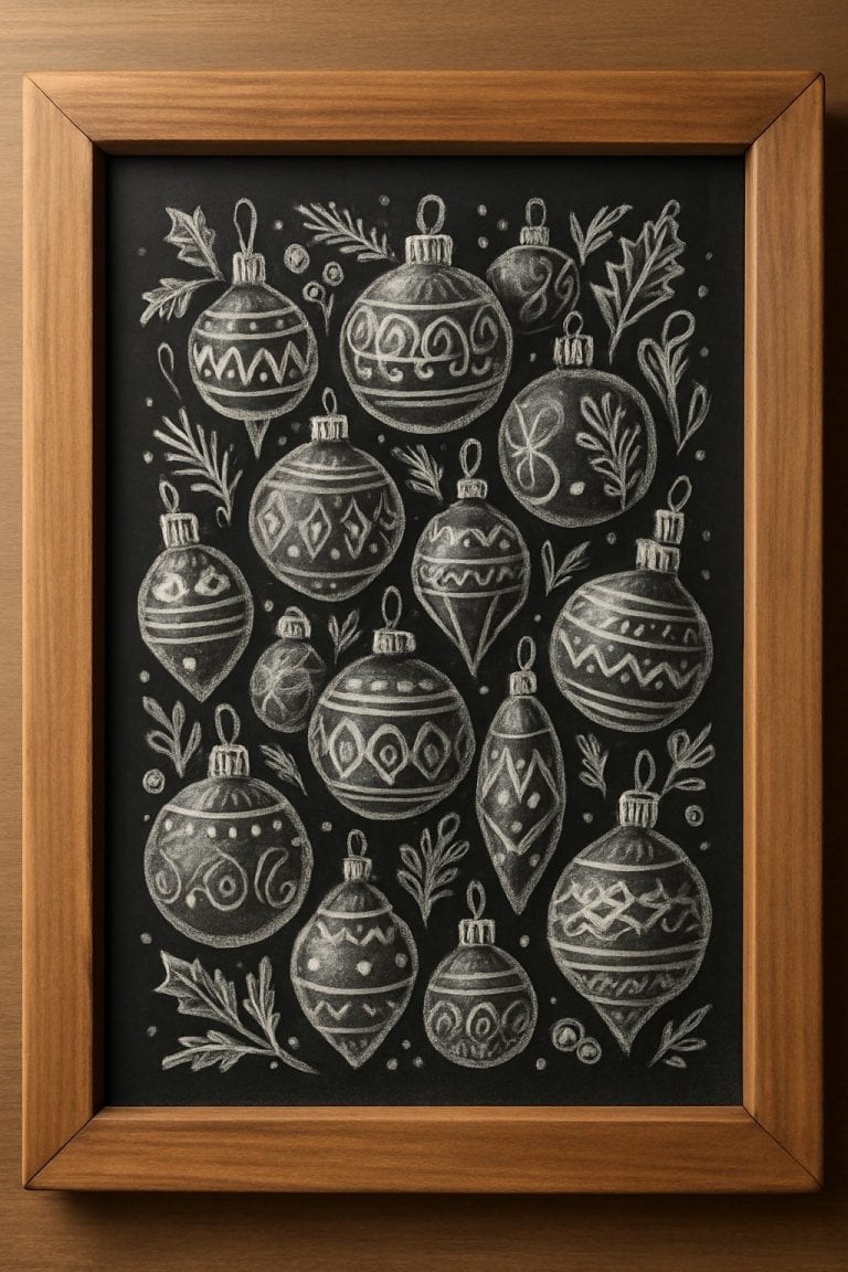24 Holiday Chalkboard Art Ideas to Spark Your Festive Creativity