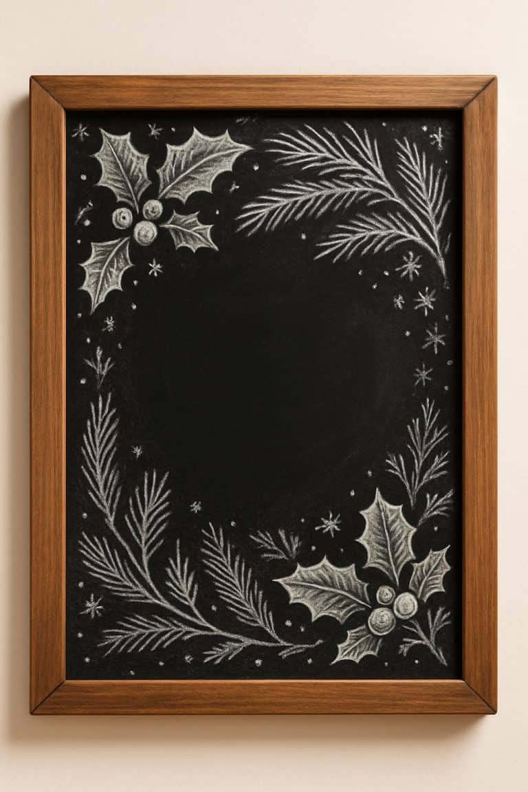 24 Holiday Chalkboard Art Ideas to Spark Your Festive Creativity