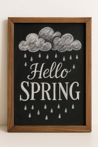 23 Spring Chalkboard Art Ideas to Welcome the Season in Style