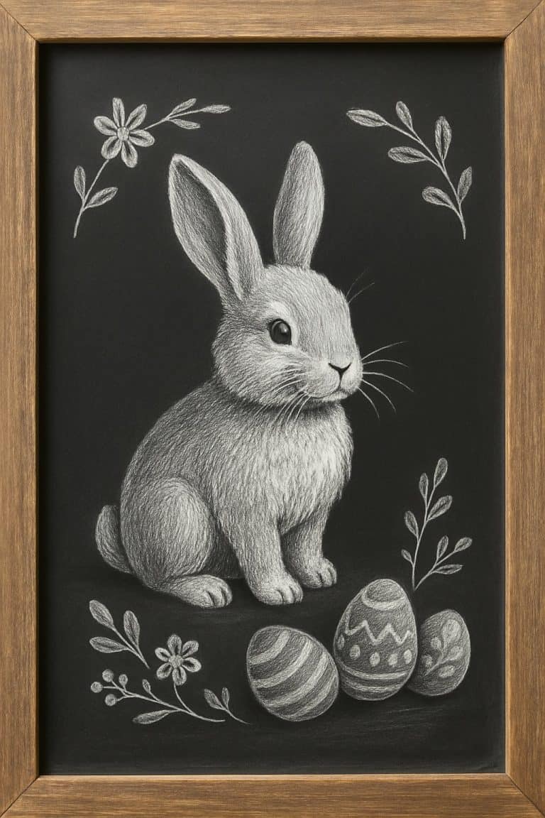 19 Easter Chalkboard Art Ideas to Inspire Spring Creativity
