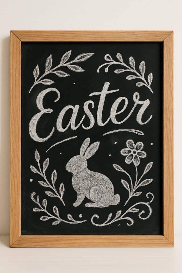 19 Easter Chalkboard Art Ideas to Inspire Spring Creativity